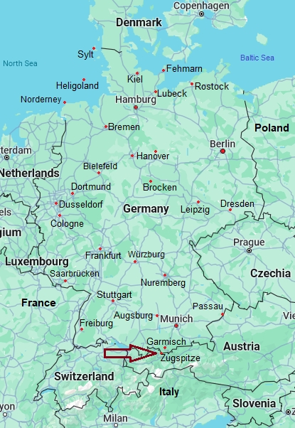 Zugspitze climate: seasons, monthly averages - Climates to Travel