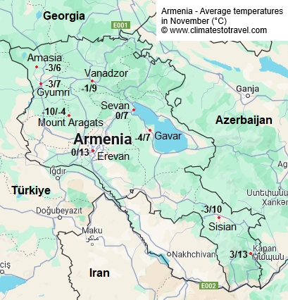Armenia climate: temperature, rain, when to go - Climates to Travel