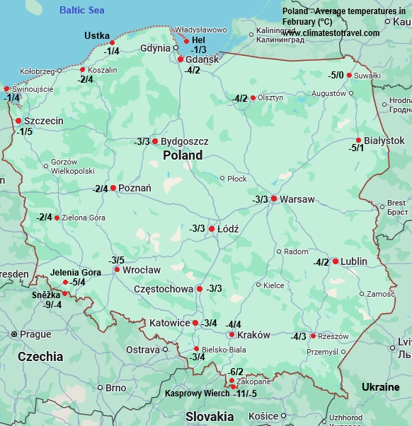 Poland climate: temperature, rain, when to go - Climates to Travel