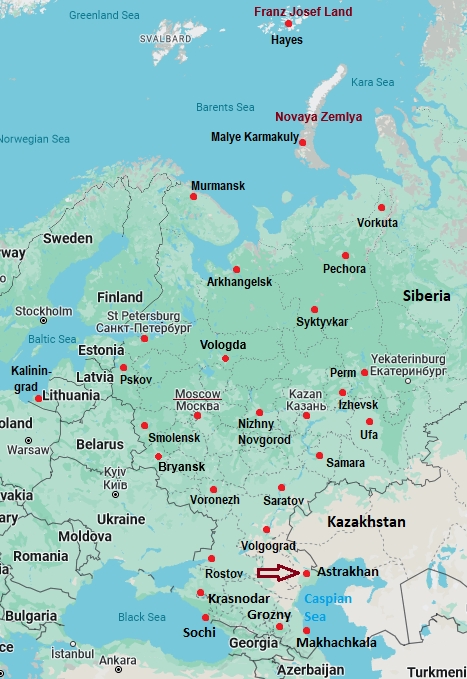 Astrakhan climate: seasons, monthly averages - Climates to Travel