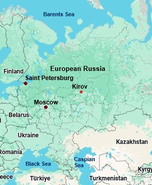 Kirov climate: seasons, monthly averages - Climates to Travel