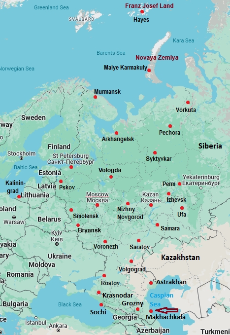 Makhachkala climate: seasons, monthly averages - Climates to Travel
