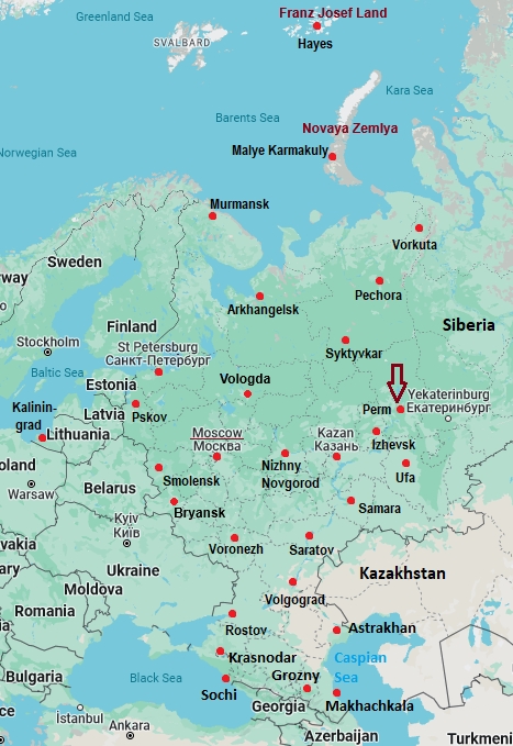 Perm climate: seasons, monthly averages - Climates to Travel