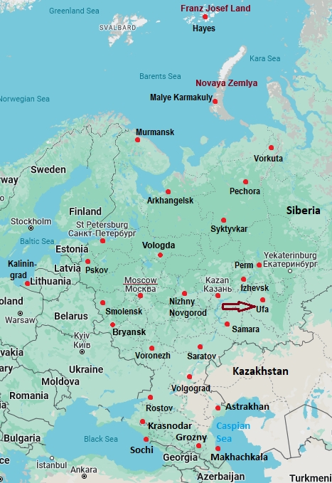 Ufa climate: seasons, monthly averages - Climates to Travel